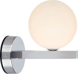 Marksl&ouml;jd Markslojd STREAM Applique Salle de Bain 1 Lumi&egrave;re Chrome, Blanc, IP44