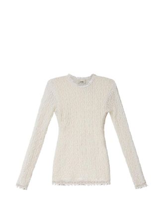 Isabel Marant Guipure Lace Blouse - Ivory