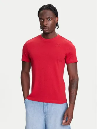 Kappa T-Shirt Logo Korpo Cafers 304J150 Hellrot Slim Fit