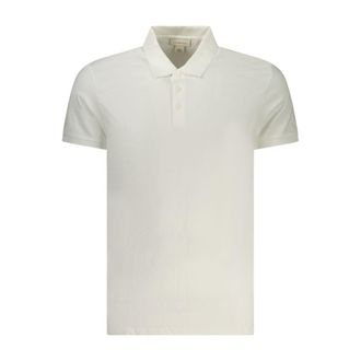 Calvin Klein Bianco Baumwolle Herren Poloshirt
