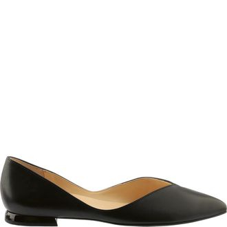 Högl Högl Damen Basic Ballet Flat, schwarz, 41.5 EU X-Weit