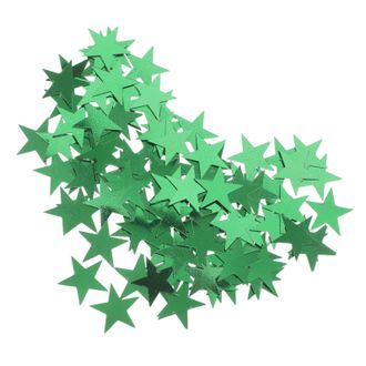 Cabilock 1tasche Glitzernde Pailletten f&uuml;r Nagelkunst Gr&uuml;ne Weihnachtssterne aus Folie Sternenkonfetti f&uuml;r Tischdekoration Glitzerkonfetti f&uuml;r Partys Hochzeite