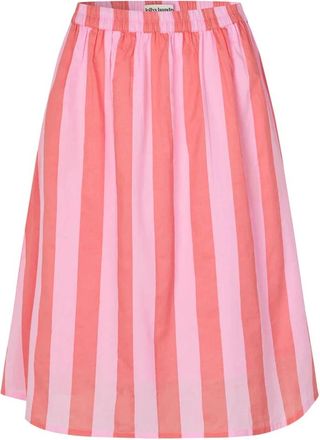 Lollys Laundry MorningLL Midi Rock - - Skirts - Damen - Rosa - L