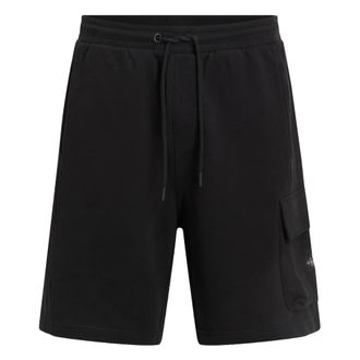 Calvin Klein Nachhaltige Baumwollshorts mit elastischem Bund - - Shorts - Herren - Schwarzk - L