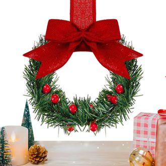 Generic K&uuml;nstliche Trageb&auml;nder - Gr&uuml;ner Schrank Girland Anh&auml;nger Charme, Dekoration Ferienh&ouml;fe, Ornament-Set von T&uuml;ren | Festliche Akzentst&uuml;cke Fensterstuhl T