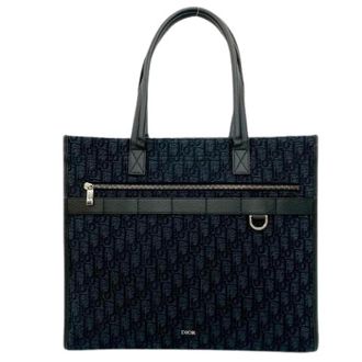 Dior Sac cabas en toile Pre-owned - Femme - Pre-owned - Noir - Taille: ONE Size