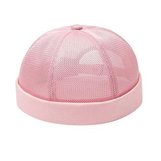 Generic LinRim Casquette de pluie pour femme - Imperm&eacute;able - R&eacute;glable - Respirante - Pour le sport et lext&eacute;rieur - Pour homme et femme, Rose, taille unique