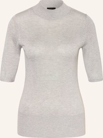 s.Oliver Black Label S.Oliver Black Label Strickshirt Mit Glitzergarn silber