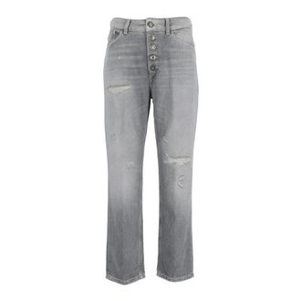 Dondup Femme, Jeans, Gris, Taille: W27 Pantalone Koons Bot Gioie