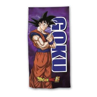 Cotton Division Dragon Ball Goku Badetuch Strandtuch - 100 % Polyester - Ma&szlig;e 70 x 140 Zentimeter