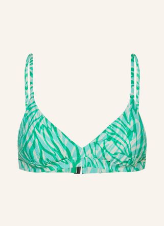 Seafolly Bralette-Bikini-Top Animal Instinct gruen