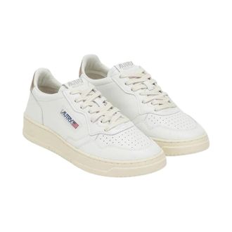 Autry Baskets Medalist Low - Femme - Chaussures - Blanc - Taille: 36 EU