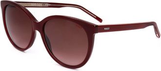 BOSS Sonnenbrillen Hugo HG 1006/S 0T5 BURGUNDY PINK 56/16/ WOMAN