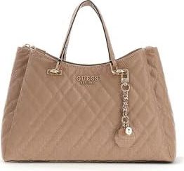 Guess sac &agrave; main sac &agrave; &eacute;paule Isemay Girlfriend Shoulder Satchel Pale Mocha taupe