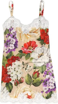 Dolce & Gabbana Femme, Tops, Multicolore, Taille: 40 FR Chemise Courte
