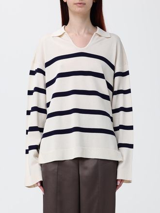 Maison Kitsun&eacute; Sweatshirt Damen Farbe Ecru