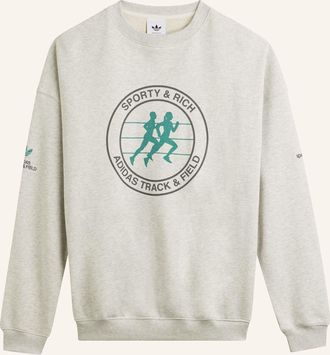 adidas Originals Adidas Originals Sporty & Rich Pullover grau