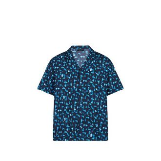 Armani Chemise textur&eacute; &agrave; imprim&eacute; en coton
