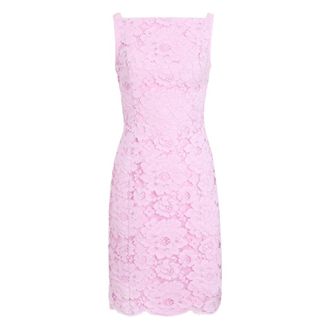 Patou &Auml;rmelloses Midikleid mit eckigem Ausschnitt - - Dresses - Damen - Rosa - S