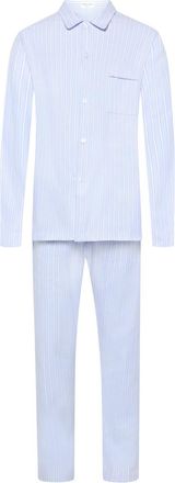 Novila Flanell-Pyjama mit Streifenmuster in