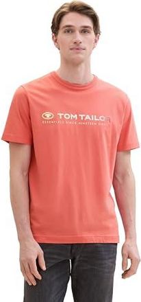 Tom Tailor 1041855 T-Shirt, 26202-flamingo Flower, XXXL Homme