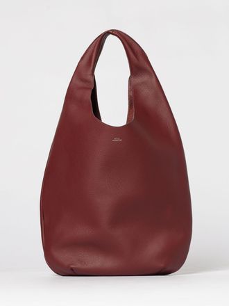 A.P.C. Sac Cabas A. P.C. Femme couleur Bordeaux