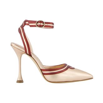 Manolo Blahnik Luxuri&ouml;se Metallic-Lederpumps - - Shoes - Damen - Gelb - 40 EU