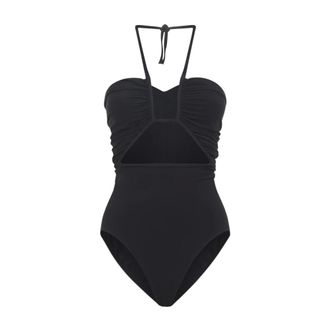 Rick Owens Femme, Maillots de bain, Noir, Taille: 40 FR Prong Bather One-piece