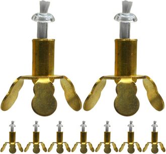 OSALADI CORHAD 8 St&uuml;ck Dochthalter aus Legierung Dreibein &Ouml;llampenst&auml;nder Vielseitig f&uuml;r Buddhistische Tempel und Gebets&ouml;llampen Stabiler &Ouml;ldochthalter f&uuml;r Zu