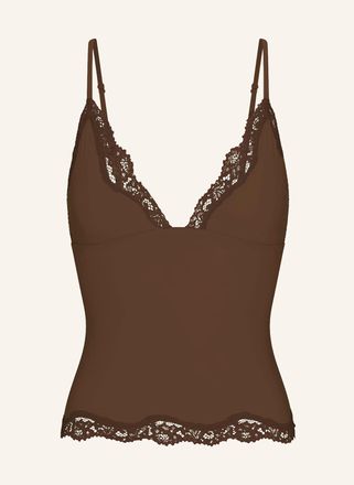 SKIMS Skims Schlaftop Fits Everybody Lace braun