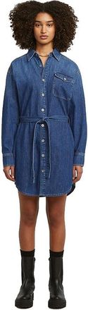 G-Star Belted Shirt Dress ls wmn