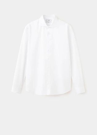 Mango Chemise costume slim fit 100 % coton blanc - Homme - XXL - MANGO MAN