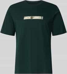 Jack & Jones Regular Fit T-Shirt mit Logo-Print Modell Munk