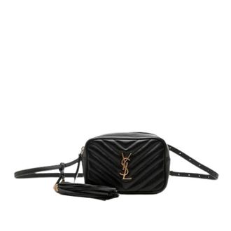 Saint Laurent Pre-owned Gesteppte Leder Umh&auml;ngetasche - - Pre-owned - Damen - Schwarzk - ONE SIZE