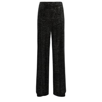 Elena Miro Weite Hose mit geradem Bein - - Trousers - Damen - Schwarzk - L