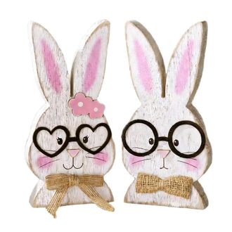 Generic Ostern-Herzst&uuml;ck-Dekorationen - h&ouml;lzerne -Tischakzente, rustikale Feiertags-Stufendekoration, Fr&uuml;hlingsfest-Schreibtischornamente, Beschilderungskunst