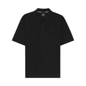 HUGO BOSS Polo MC Parris - - Tops - Herren - Schwarzk - S