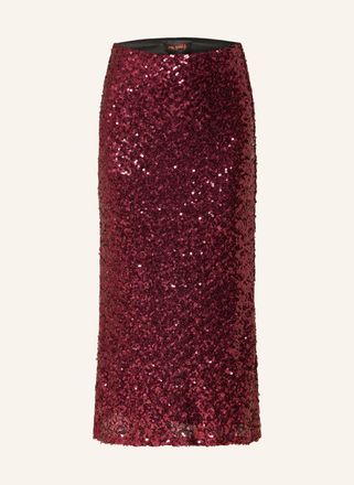 Miss Goodlife Miss Goodlife Rock Mit Pailletten rot