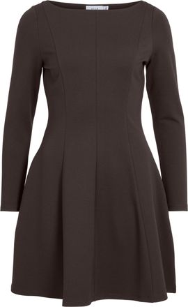 Vila Visiba Boat Neck L/S Dress - Noos