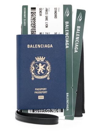 Balenciaga &eacute;tui pour smartphone Passport - Noir