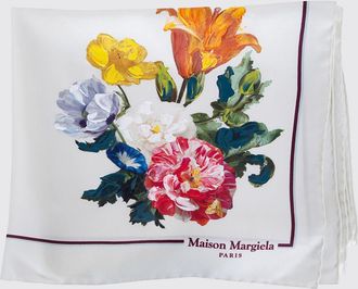 Maison Margiela Foulard Femme couleur Blanc