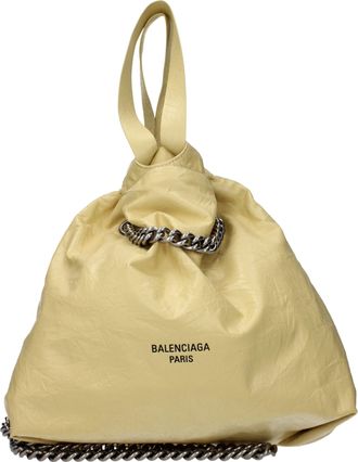 Balenciaga Femmes Sacs &agrave; bandouli&egrave;re en cuir jaunes