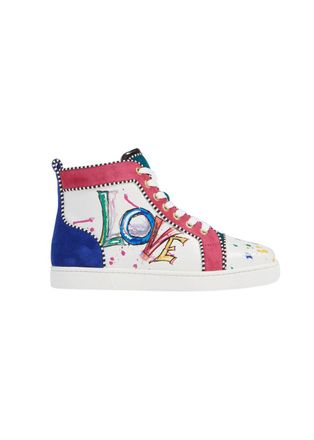 Christian Louboutin Louis Orlato Love High Top Trainers Size 44.5
