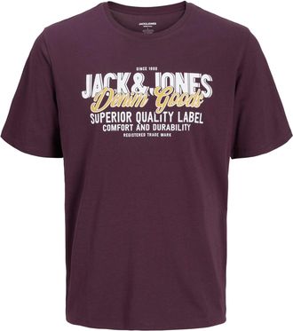 Jack & Jones Male T-Shirt Plus Size Logo T-Shirt