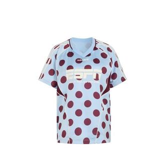 adidas T-shirt col V &agrave; pois