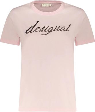 Desigual Femme, Tops, Rose, Taille: 42 FR Varsovia T-Shirt
