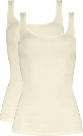 Mey Emotion - Sporty Unterhemd - Top - 2er Pack (50 Champagner)