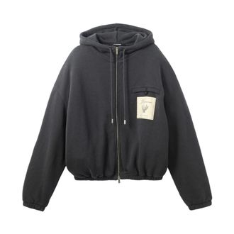 Jacquemus Herren, Sweatshirts & Hoodies, Blau, LGr&ouml;&szlig;e