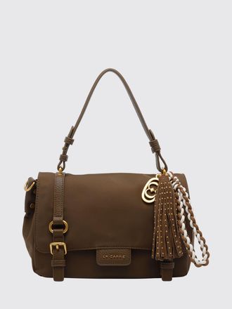 La Carrie Sac &agrave; bandouli&egrave;re Atena en nylon avec finitions en cuir