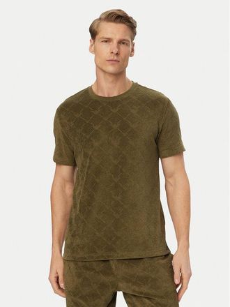 Emporio Armani T-Shirt EM000692 AF20449 F7014 Gr&uuml;n Regular Fit